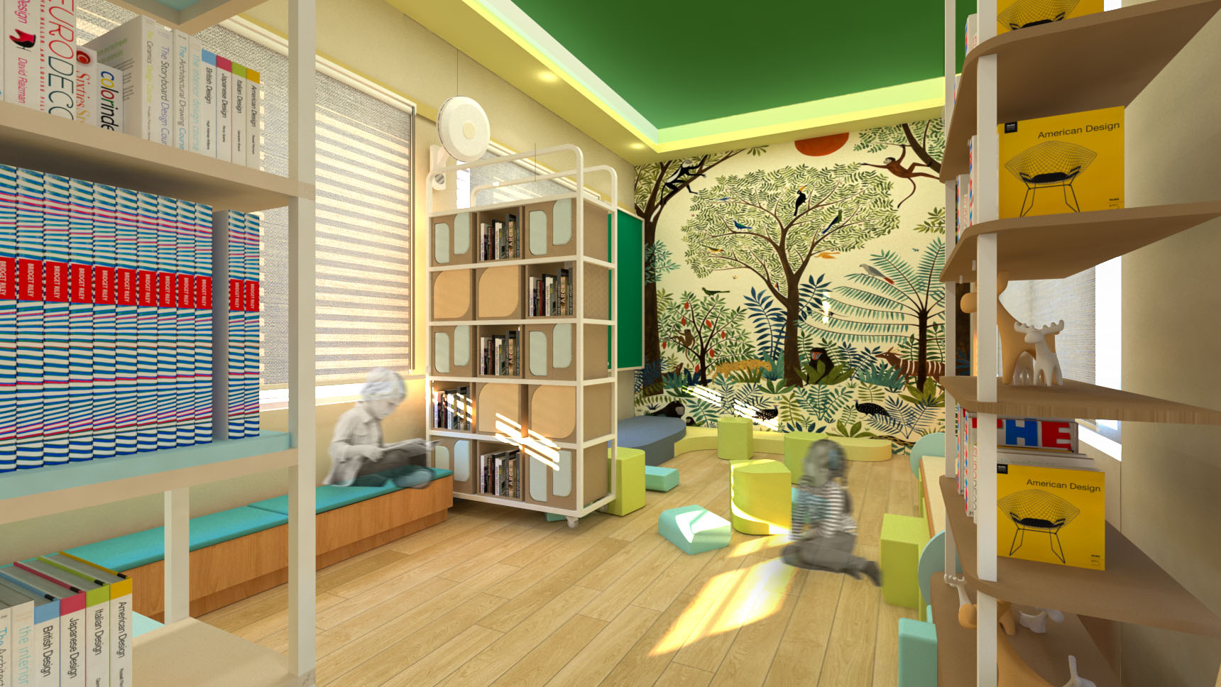 Public school library design proposes a brand-new approach to learning ...