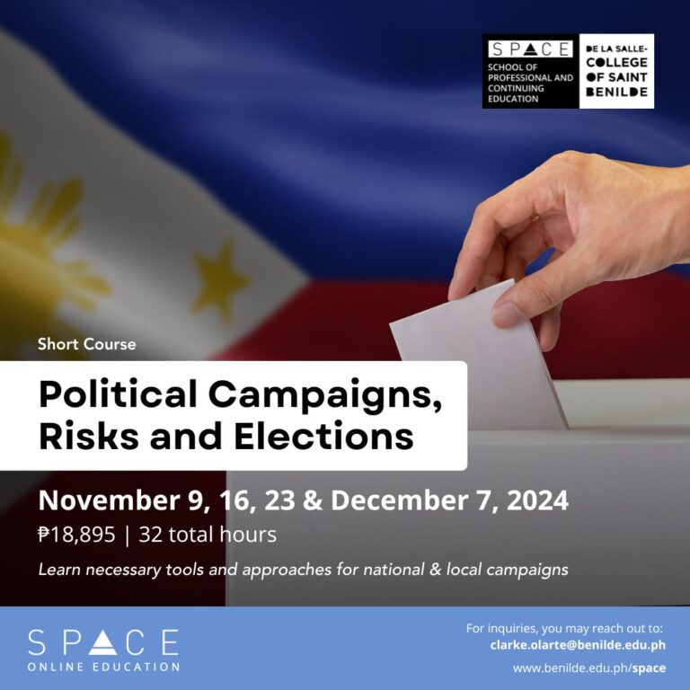 De La Salle-College of Saint Benilde - Be Like No Other