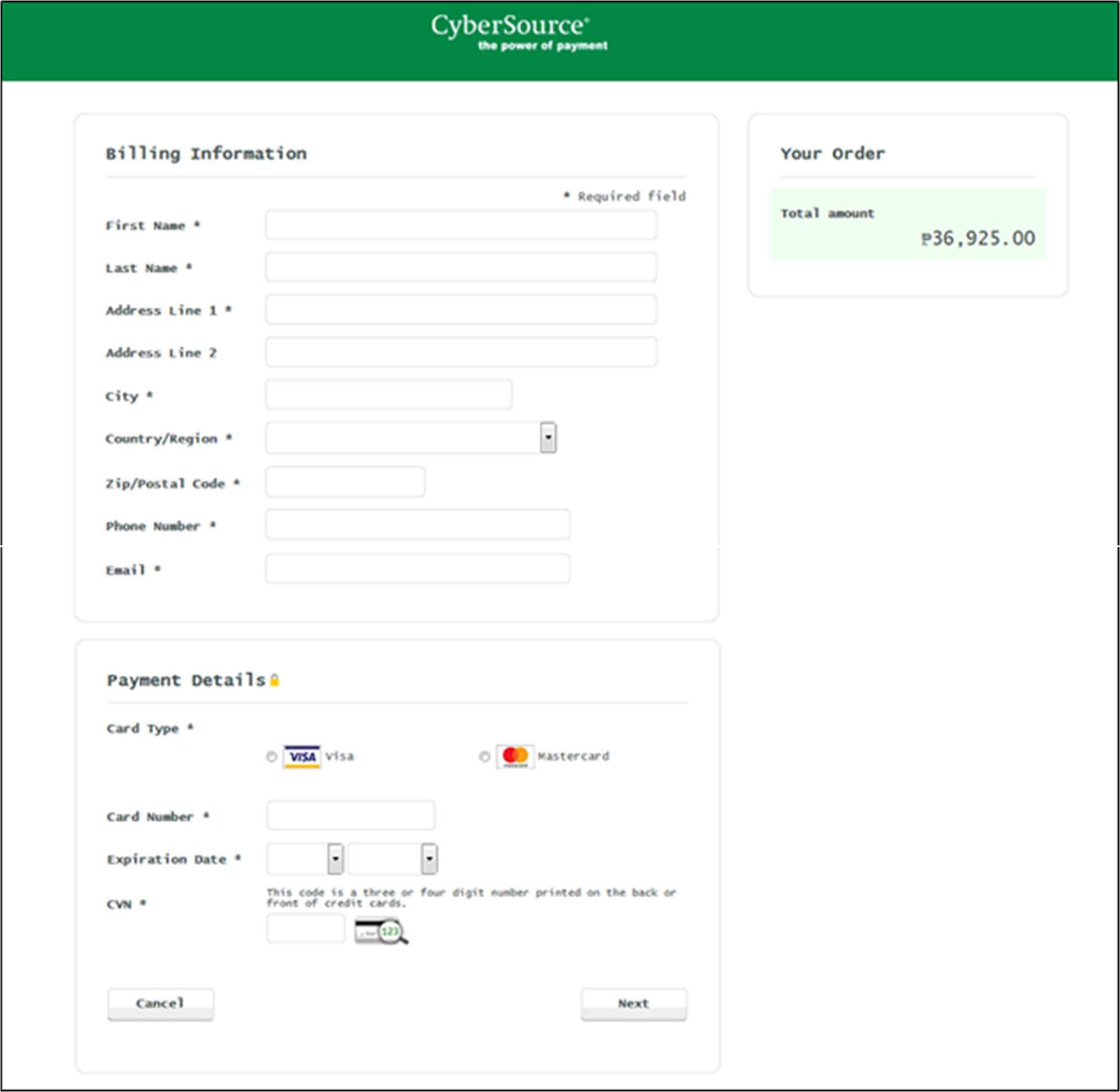 Payment Option - De La Salle – College of Saint Benilde