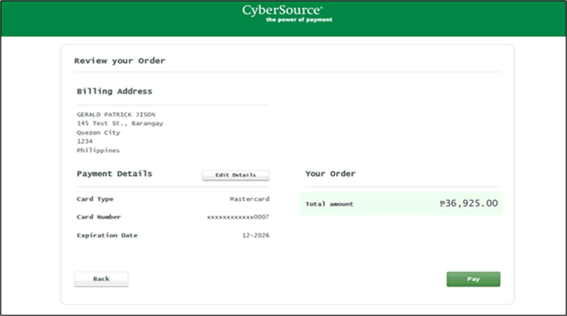 Payment Option - De La Salle – College of Saint Benilde